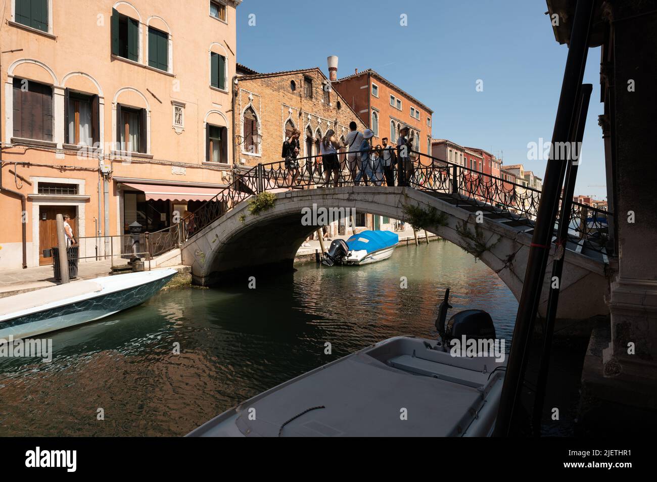 Murano island in Venice Italy Stock Photo - Alamy