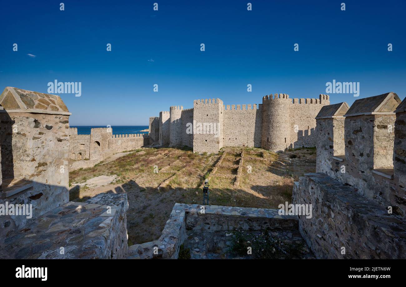 Mamure Castle medieval castle, Anamur, Turkey Stock Photo - Alamy