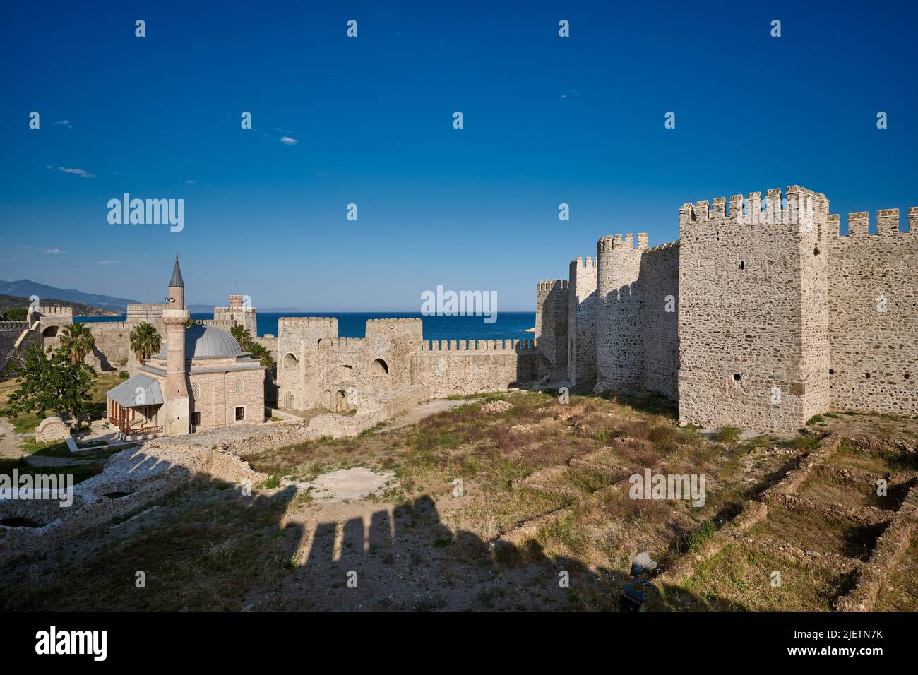 Mamure Castle medieval castle, Anamur, Turkey Stock Photo - Alamy