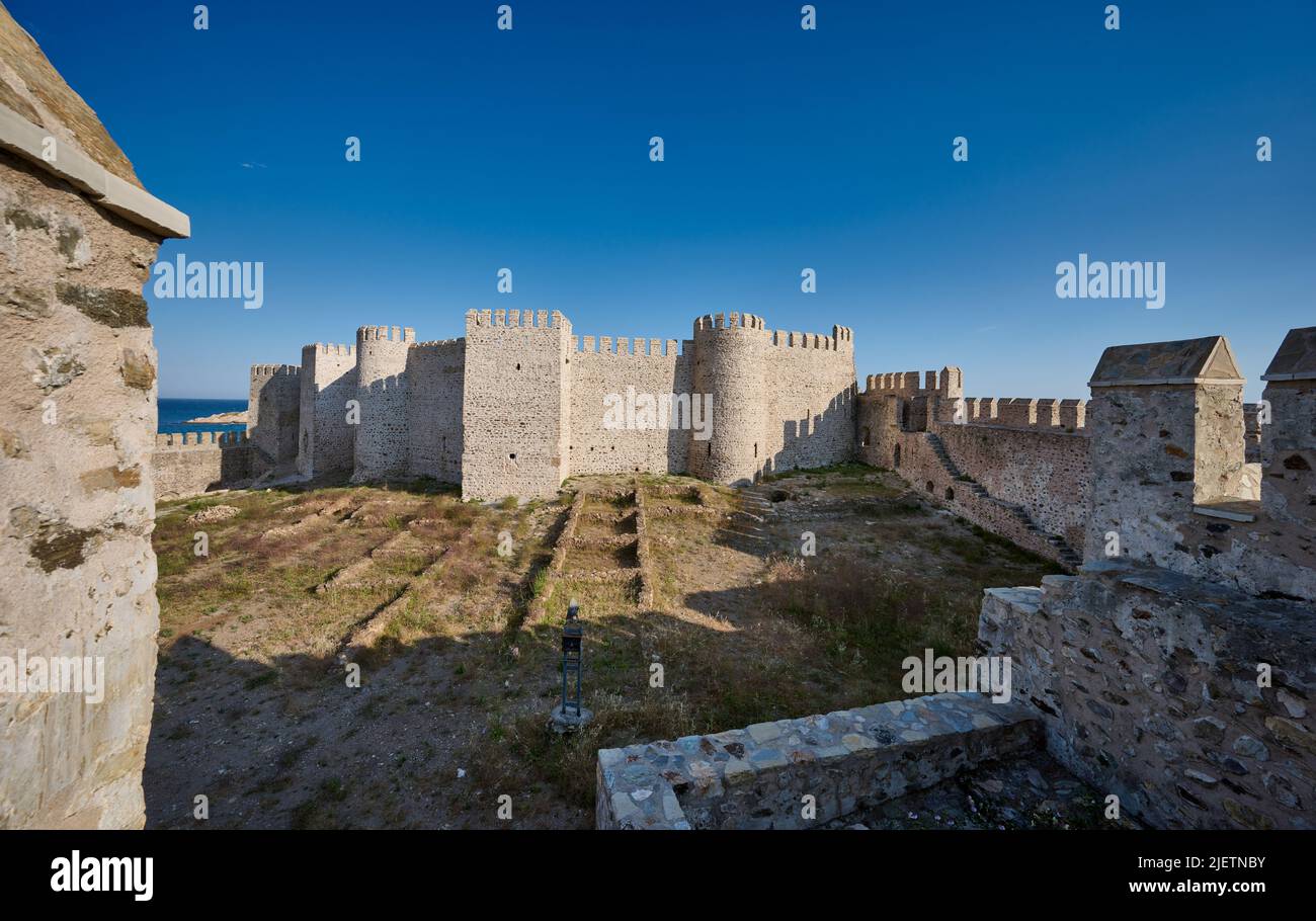 Mamure Castle medieval castle, Anamur, Turkey Stock Photo - Alamy