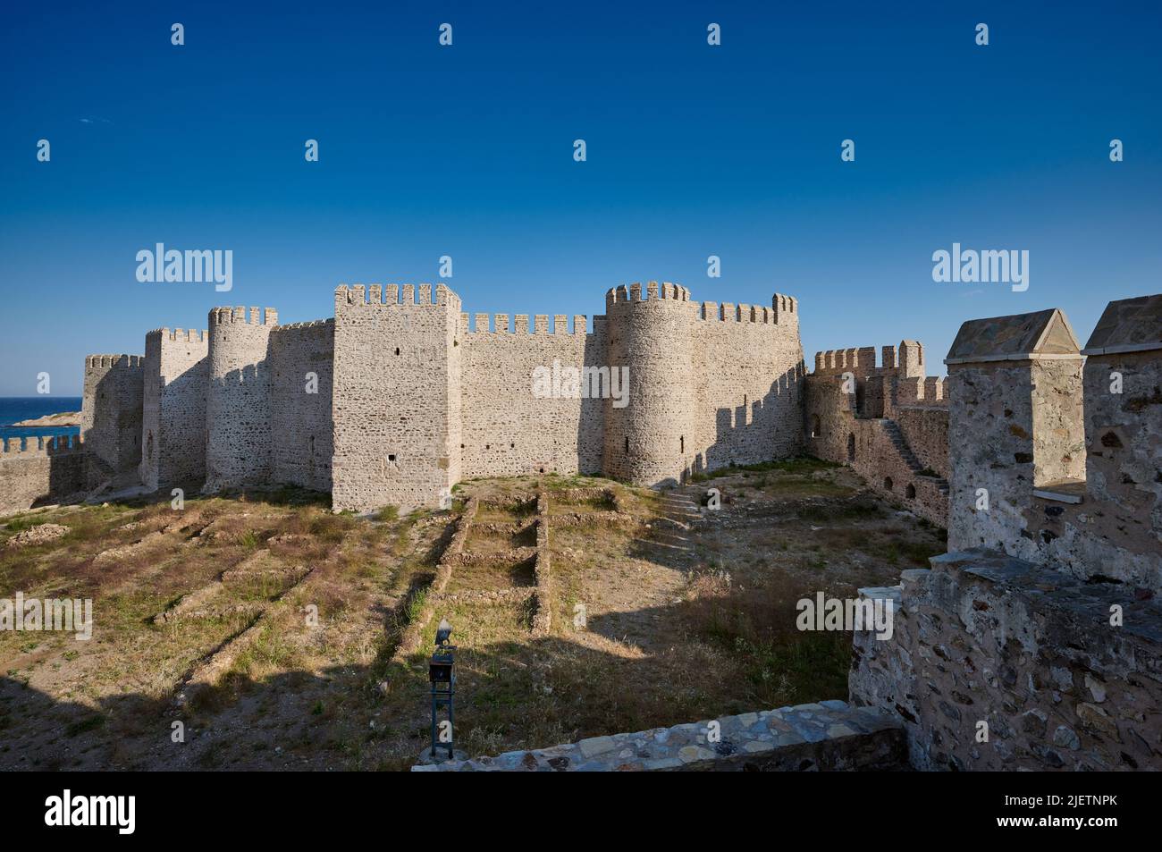 Mamure Castle medieval castle, Anamur, Turkey Stock Photo - Alamy