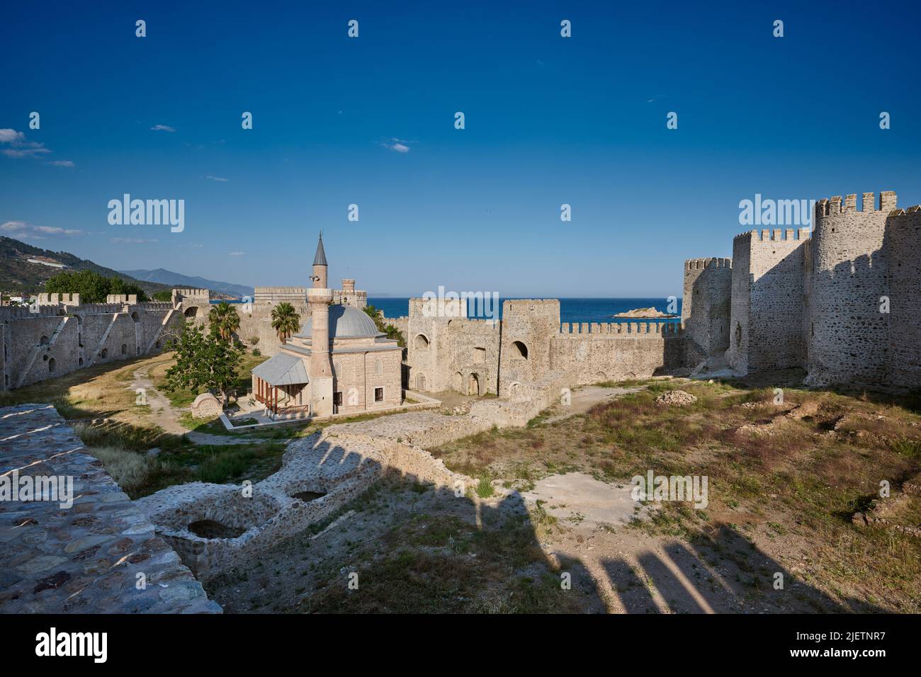 Mamure Castle medieval castle, Anamur, Turkey Stock Photo - Alamy