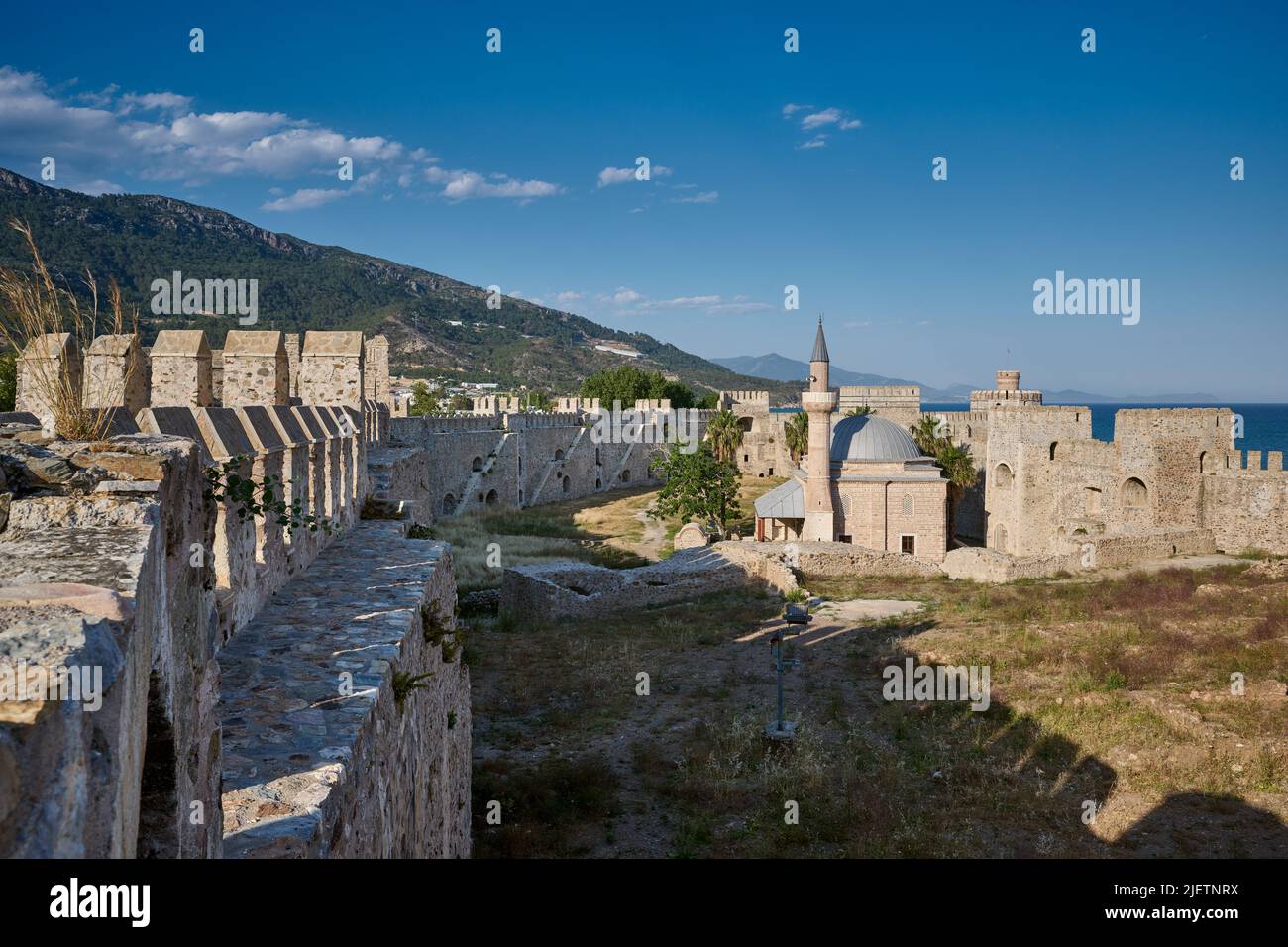 Mamure Castle medieval castle, Anamur, Turkey Stock Photo - Alamy