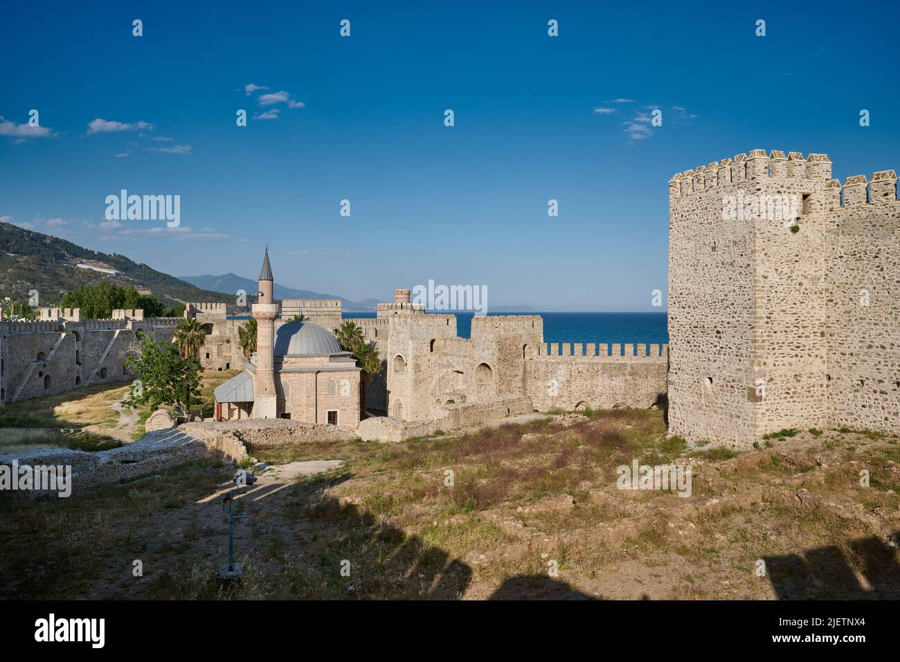 Mamure Castle medieval castle, Anamur, Turkey Stock Photo - Alamy
