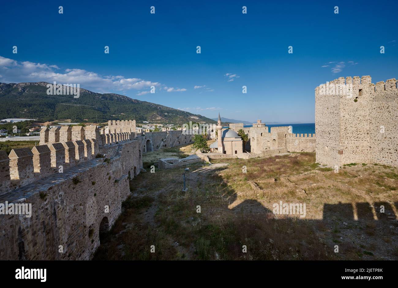 Mamure Castle medieval castle, Anamur, Turkey Stock Photo - Alamy