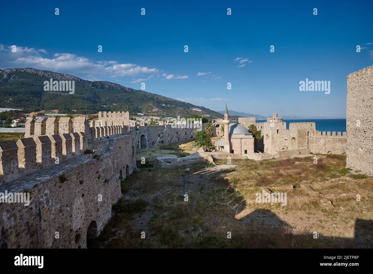 Mamure Castle medieval castle, Anamur, Turkey Stock Photo - Alamy