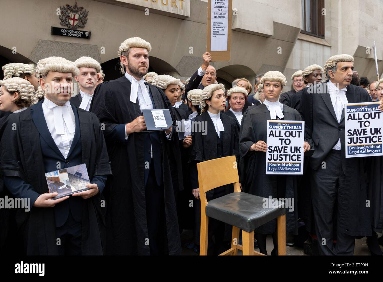 Barristers and strike hi-res stock photography and images - Alamy