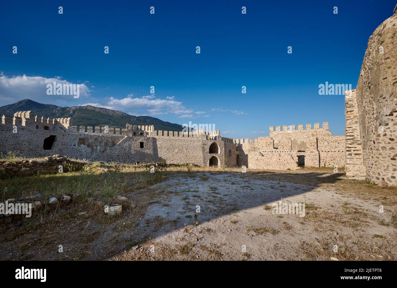 Mamure Castle medieval castle, Anamur, Turkey Stock Photo - Alamy