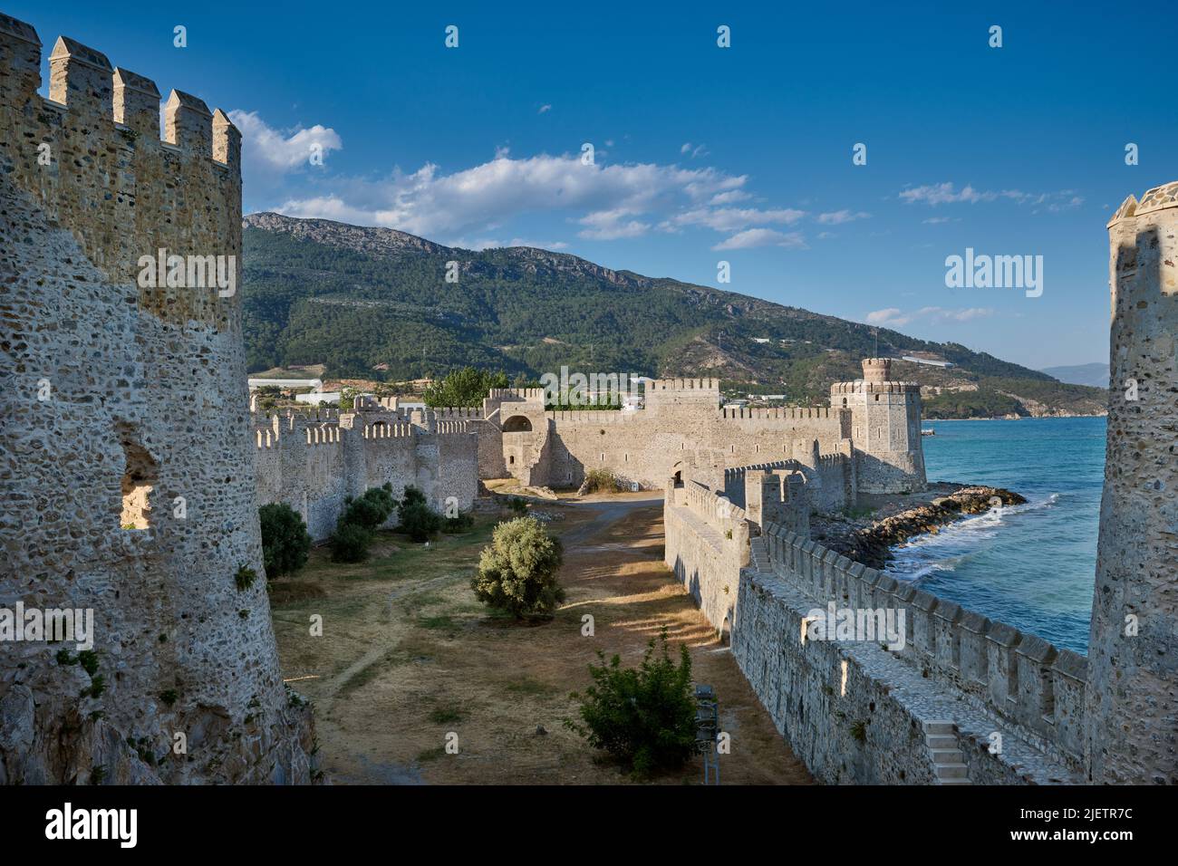 Mamure Castle medieval castle, Anamur, Turkey Stock Photo - Alamy