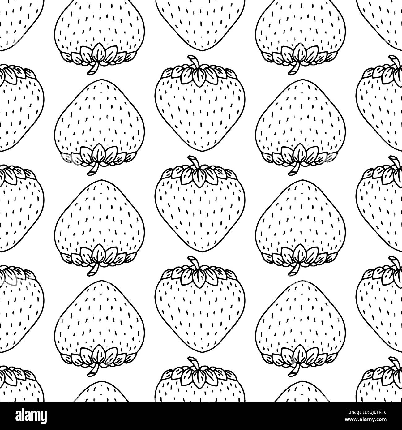 Hand drawn outline berry Stock Vector Images - Alamy