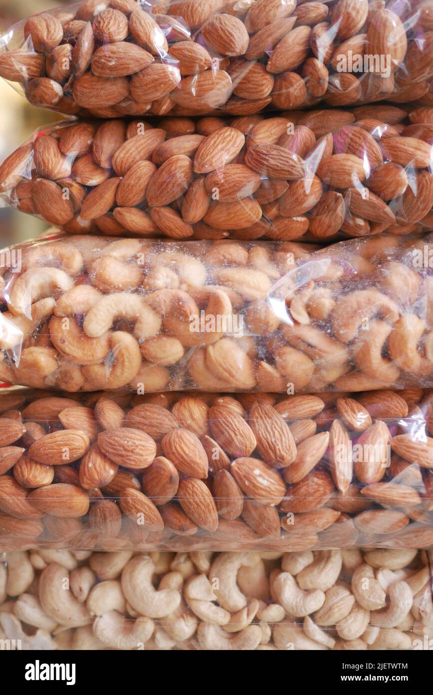 Packet of mixed nuts and fruits hi-res stock photography and images - Alamy