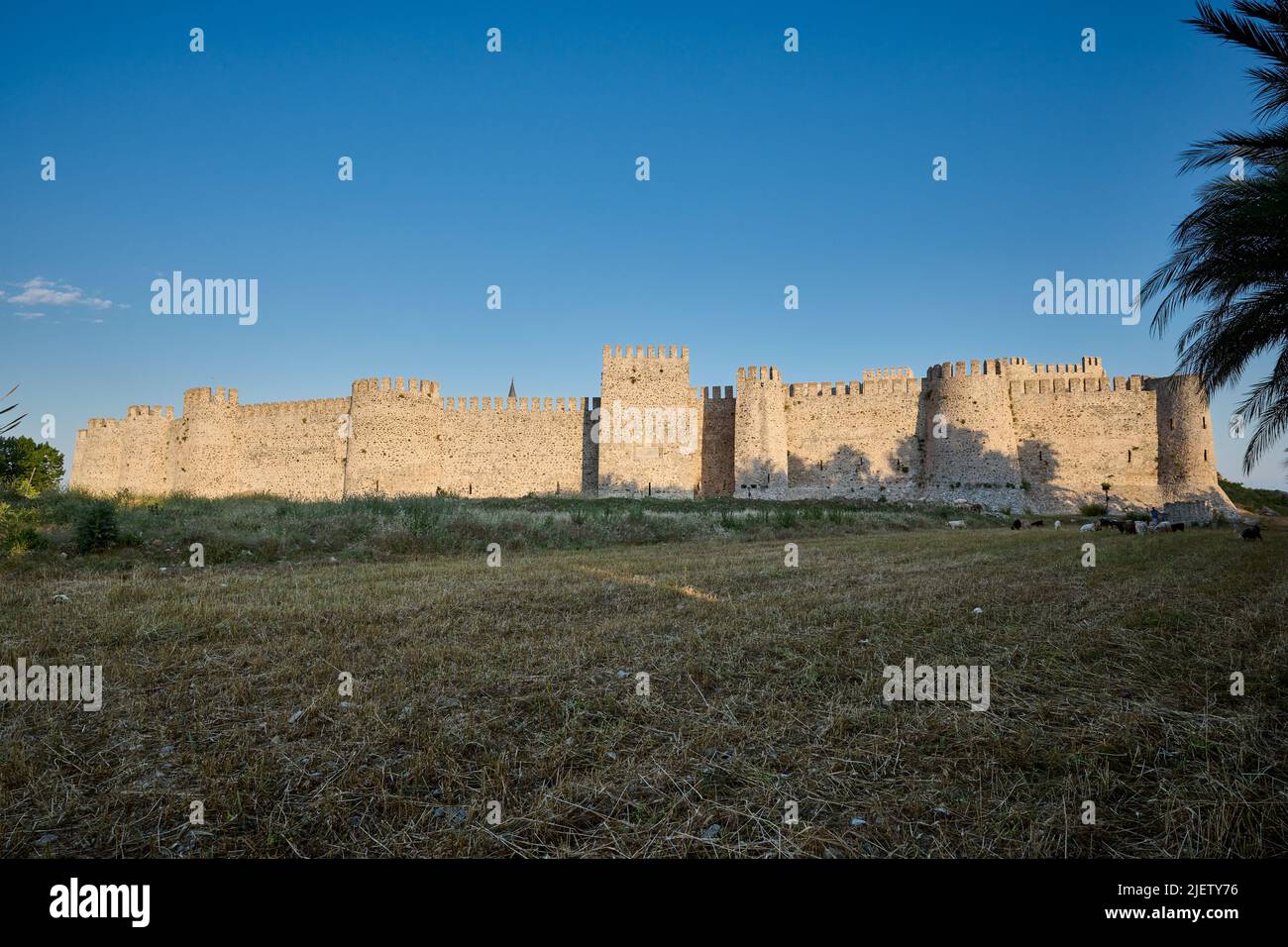 Mamure Castle medieval castle, Anamur, Turkey Stock Photo - Alamy