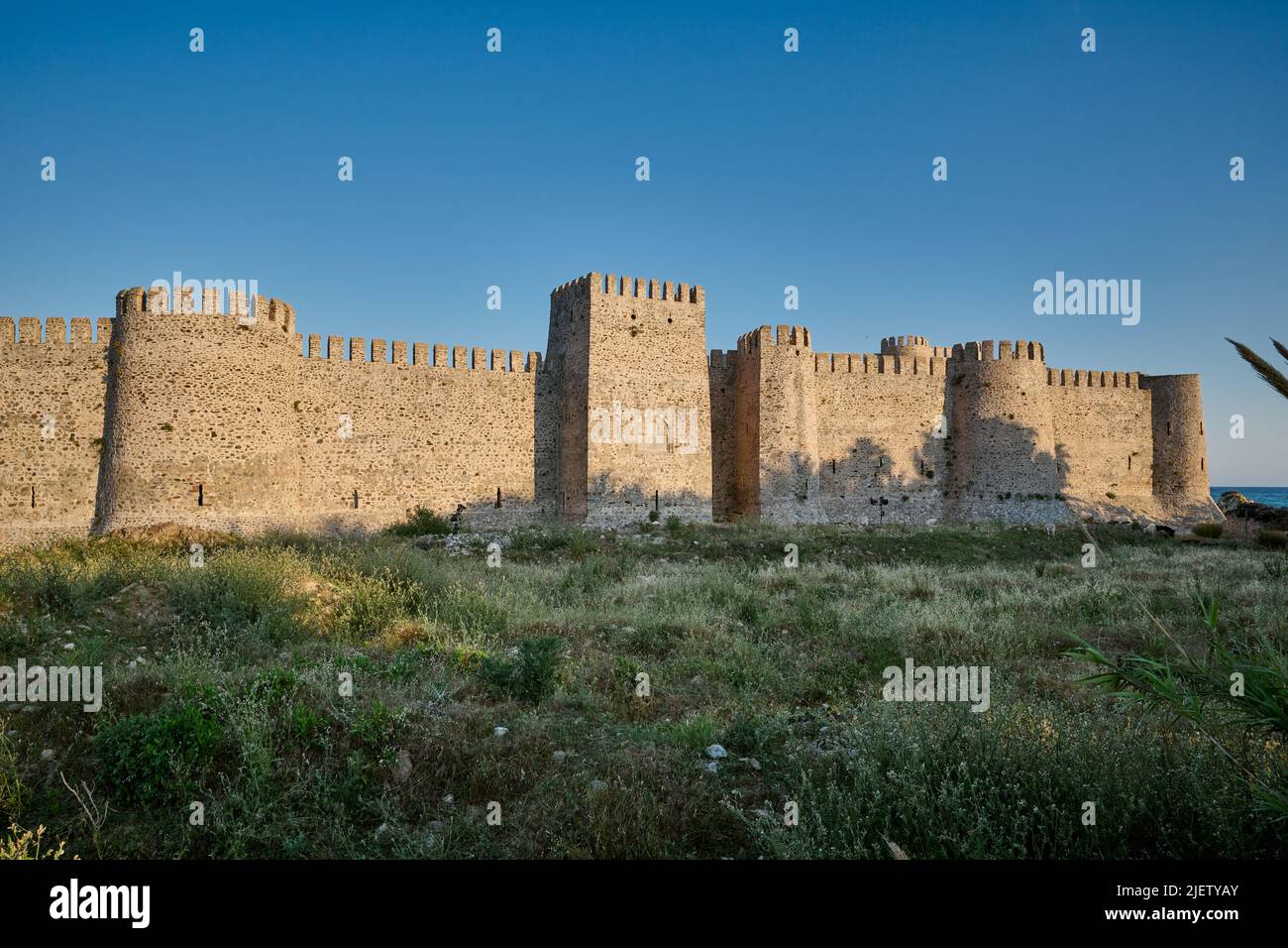 Mamure Castle medieval castle, Anamur, Turkey Stock Photo - Alamy