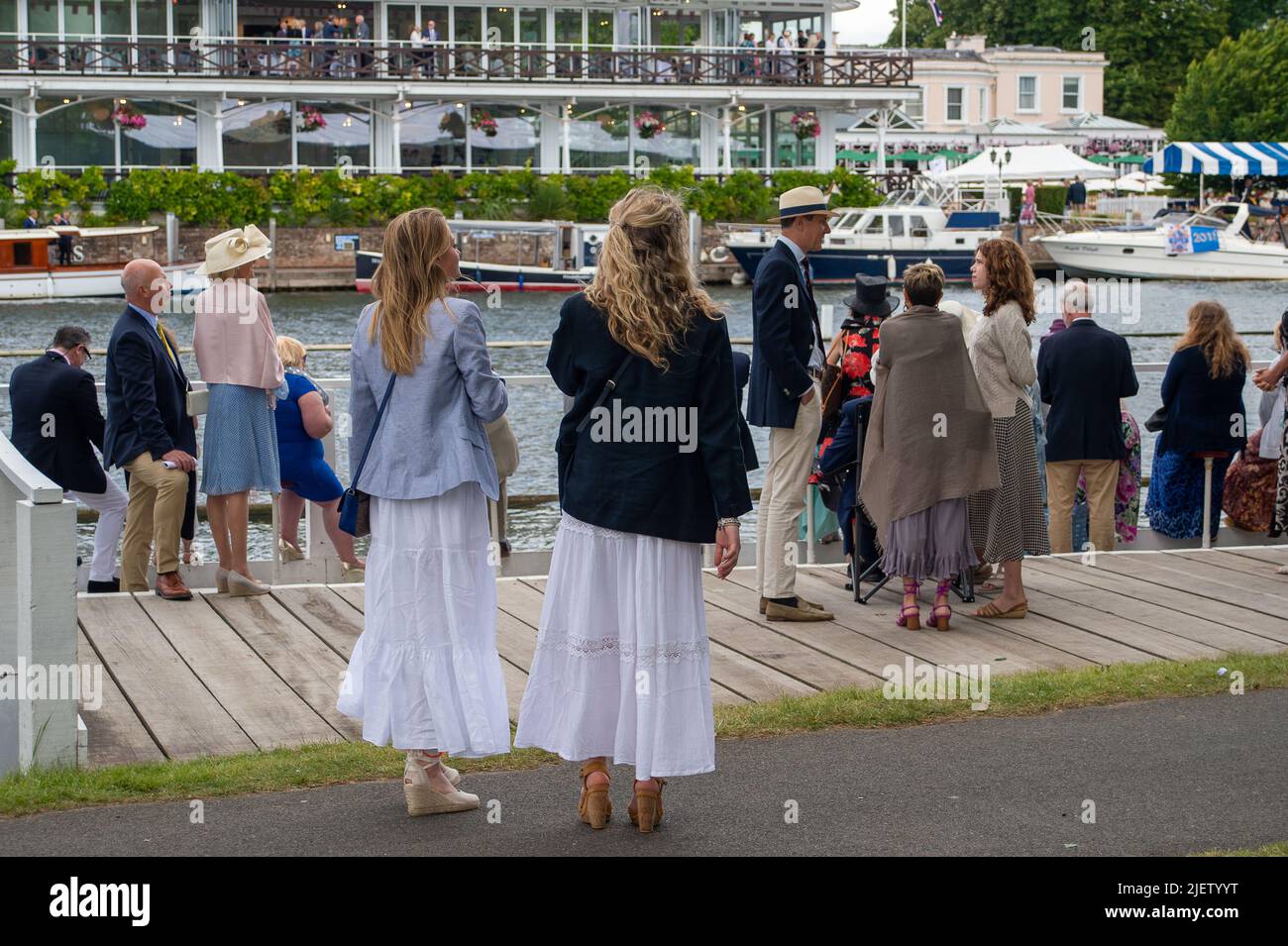 Henley-upon-Thames, Oxfordshire, UK. 28th June, 2022. Henley was the ...
