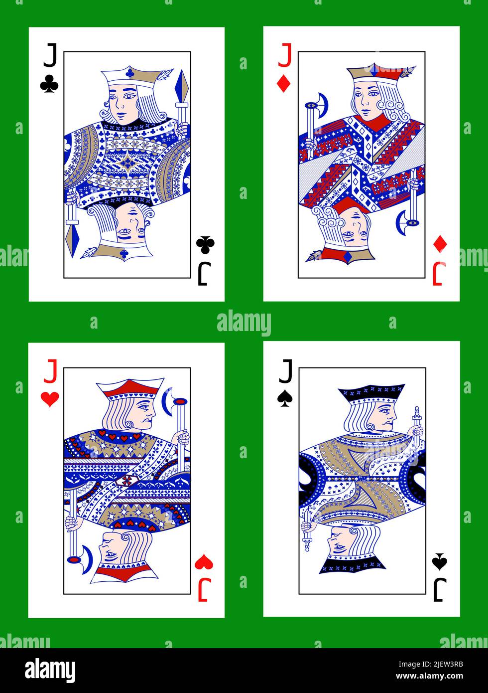 Game jacks Stock Vector Images - Alamy