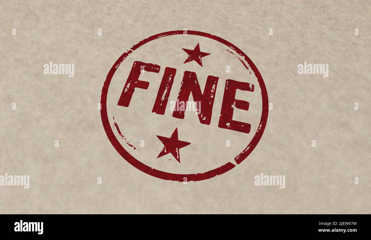 Fine stamp icons in few color versions. Good, right or penalty concept ...