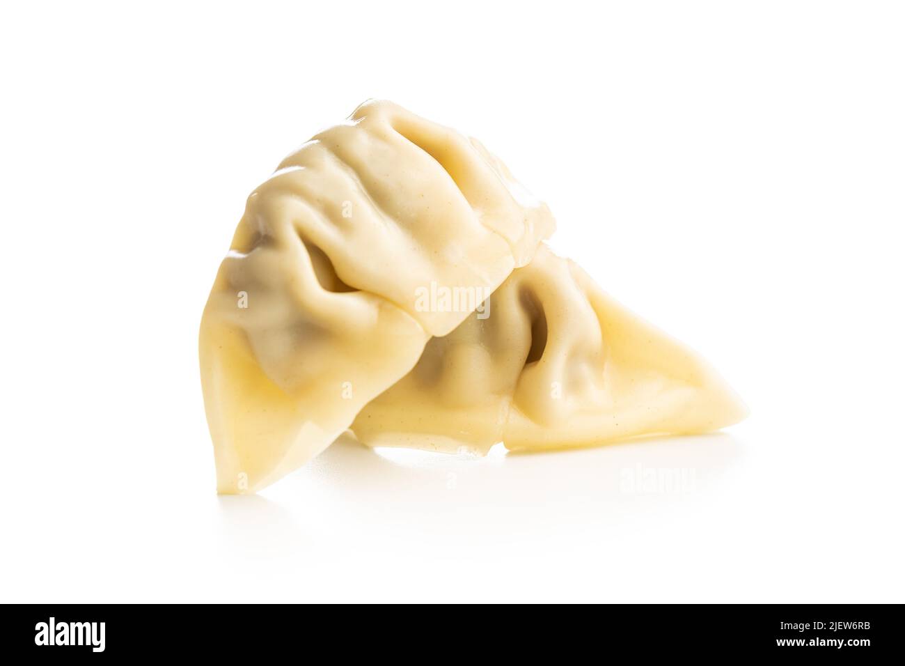 Chinese dumplings isolated on a white background Stock Photo - Alamy