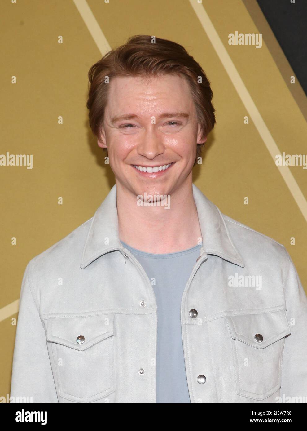 Los Angeles, Ca. 27th June, 2022. Calum Worthy at the season 2 premiere ...