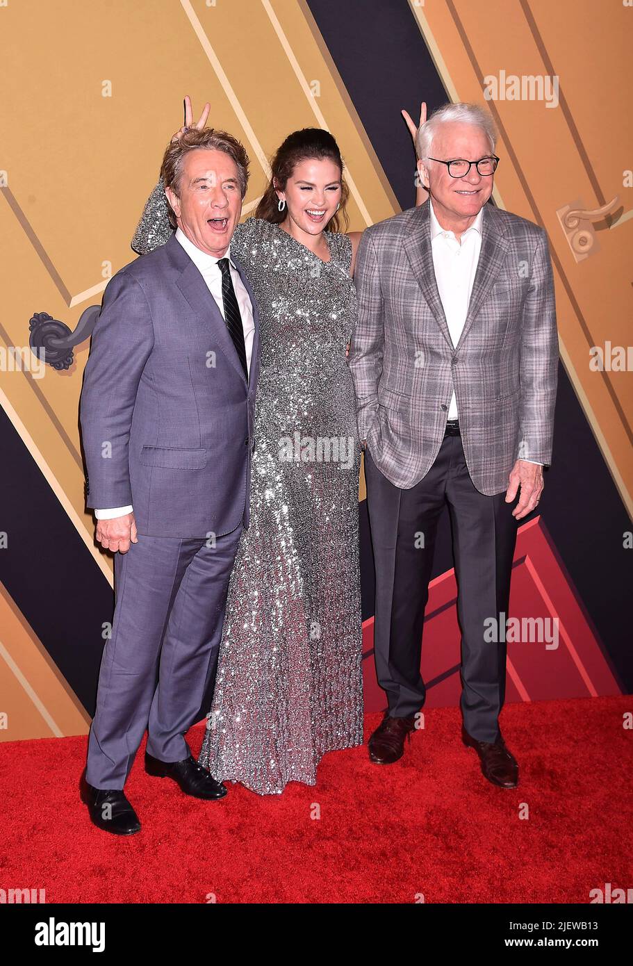 Los Angeles, Ca. 27th June, 2022. (L-R) Martin Short, Selena Gomez and ...