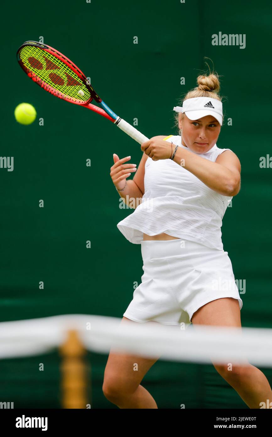 London, UK. 28th June, 2022. Tennis: Grand Slam; WTA Tour - Wimbledon ...