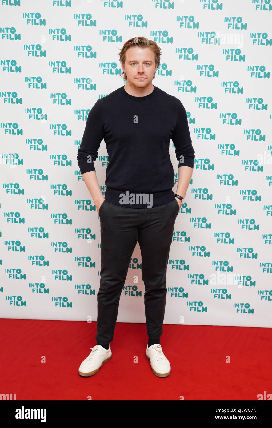 Jack Lowden arrives at the Into Film Awards at the Odeon Luxe in ...