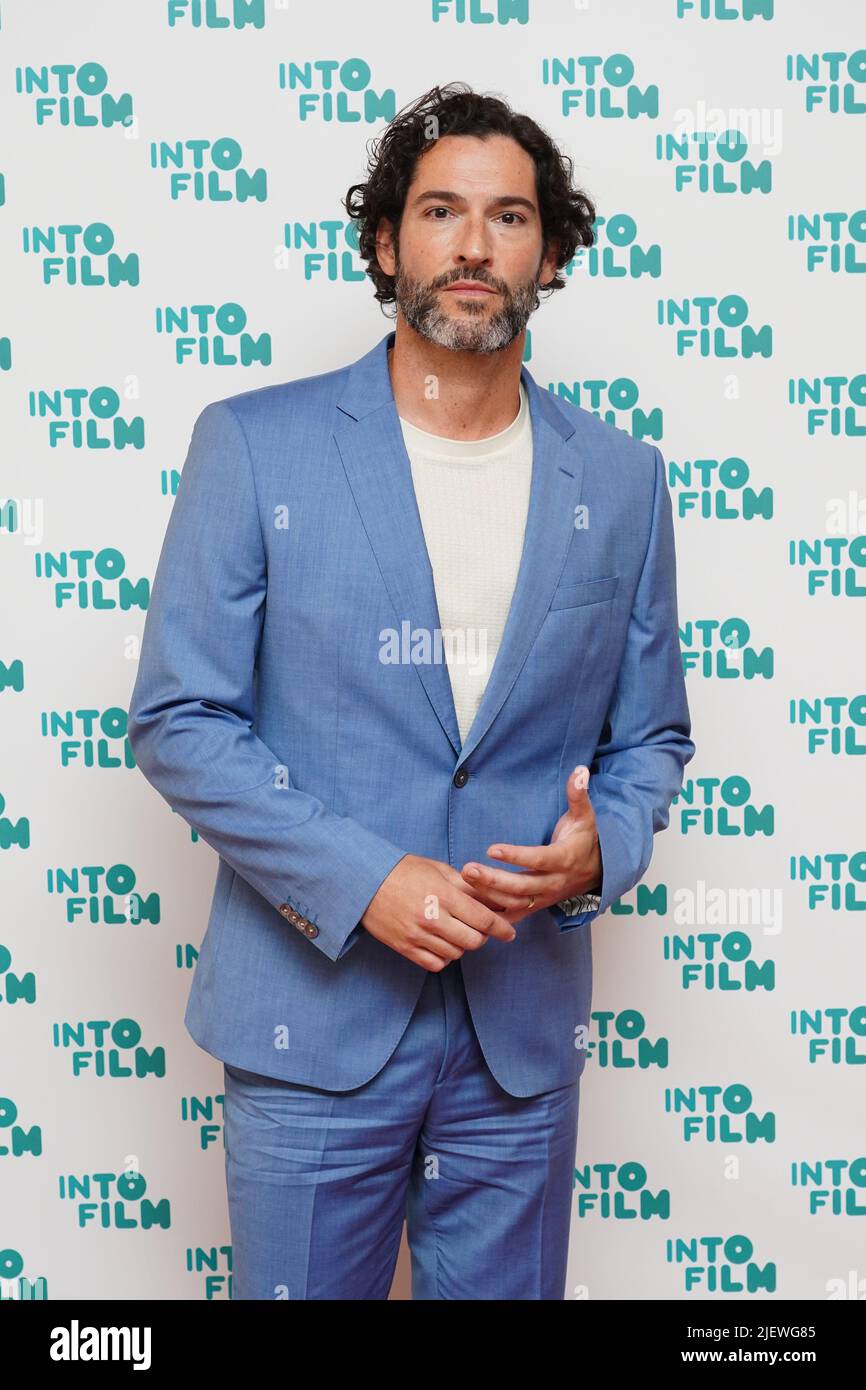 Tom Ellis arrives at the Into Film Awards at the Odeon Luxe in ...