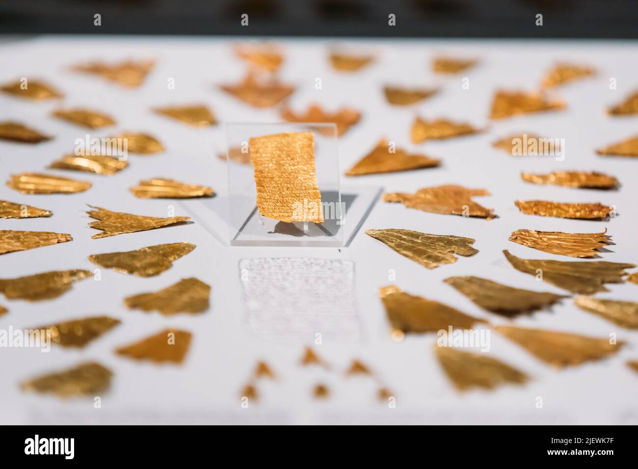 Tbilisi, Georgia. Georgian National Museum. Museum Exhibition. Golden ...