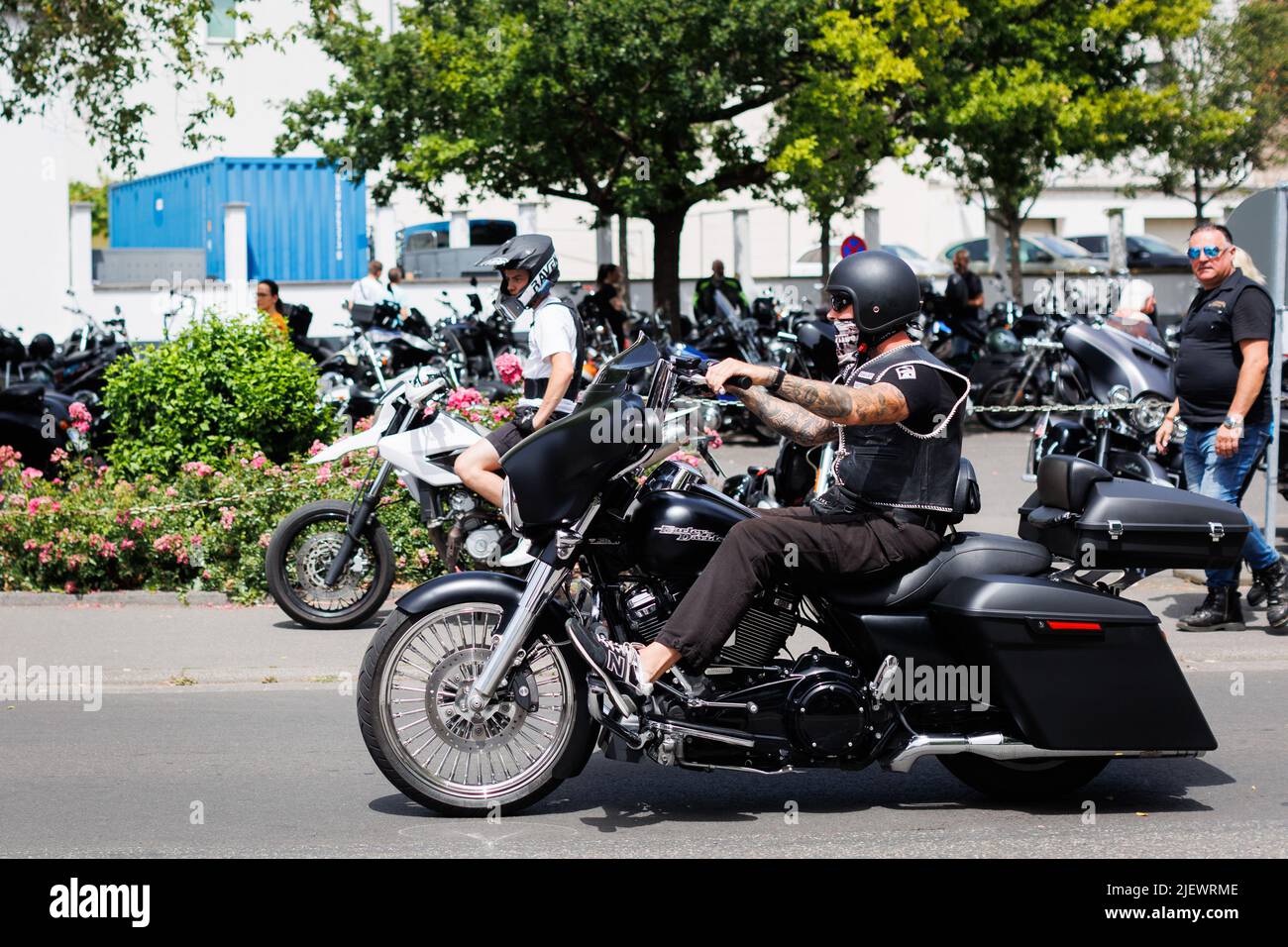 Magic Bikes Rudesheim, one of Europe's biggest Harley Davidson events ...