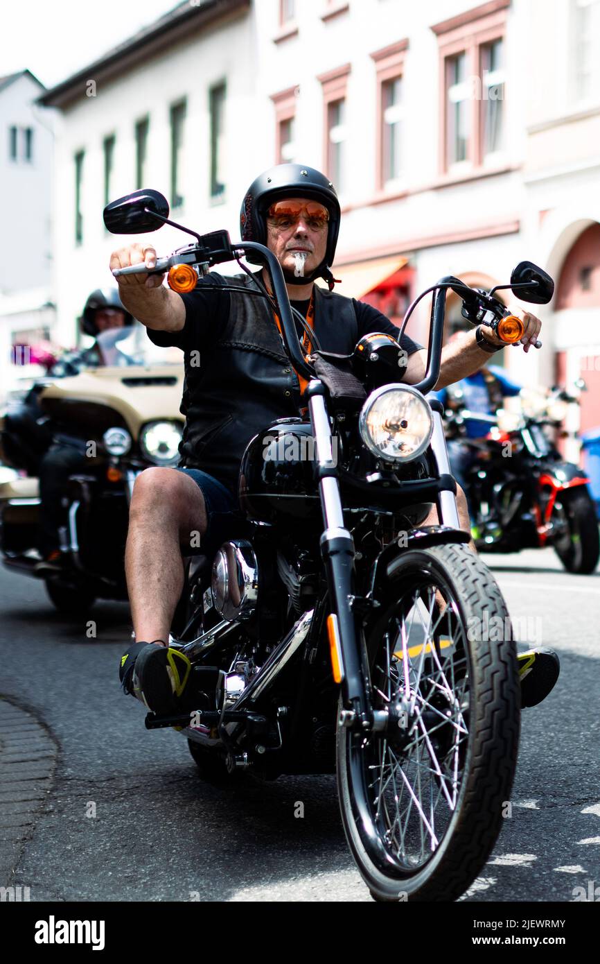 Magic Bikes Rudesheim, one of Europe's biggest Harley Davidson events ...