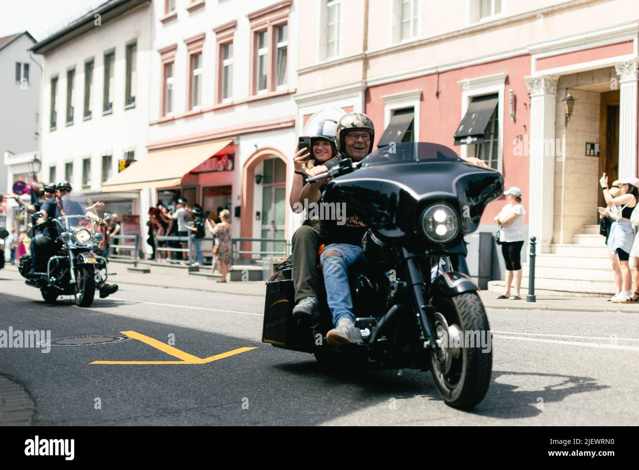 Magic Bikes Rudesheim, one of Europe's biggest Harley Davidson events ...