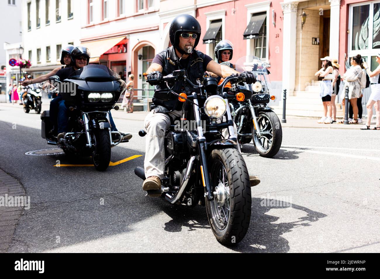 Magic Bikes Rudesheim, one of Europe's biggest Harley Davidson events ...