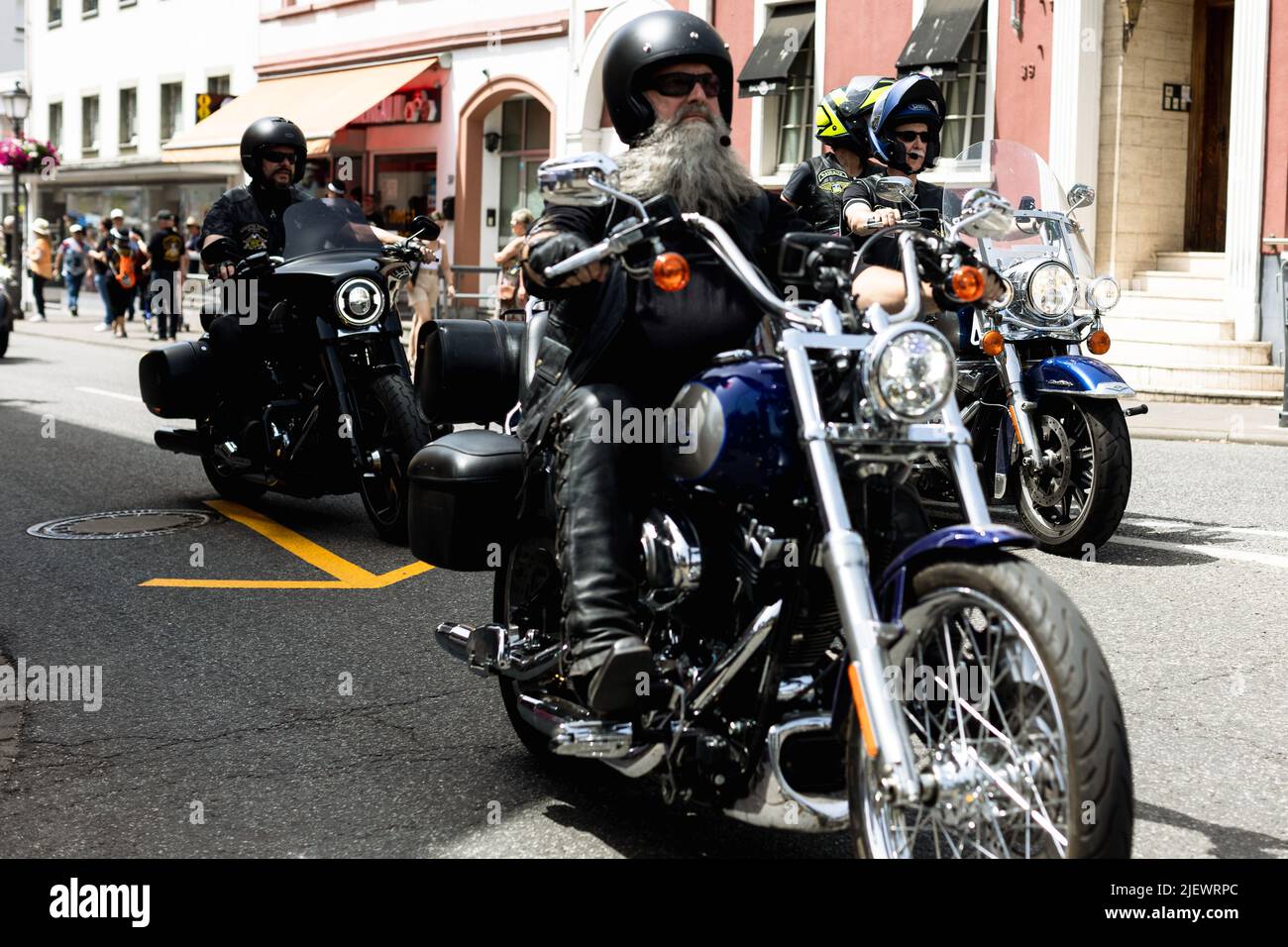 Magic Bikes Rudesheim, one of Europe's biggest Harley Davidson events ...