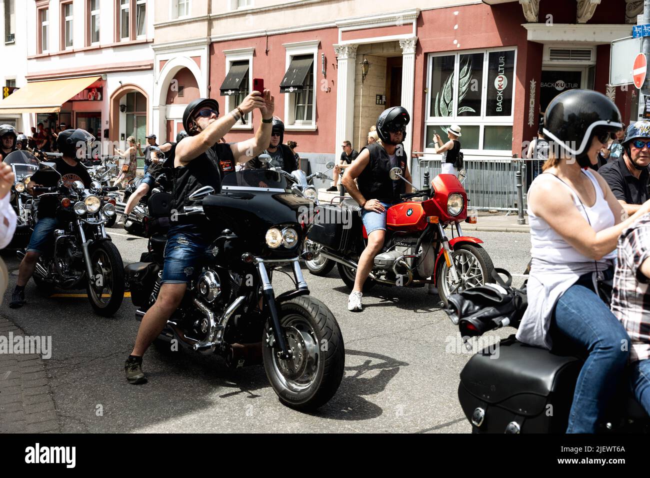 Magic Bikes Rudesheim, one of Europe's biggest Harley Davidson events ...