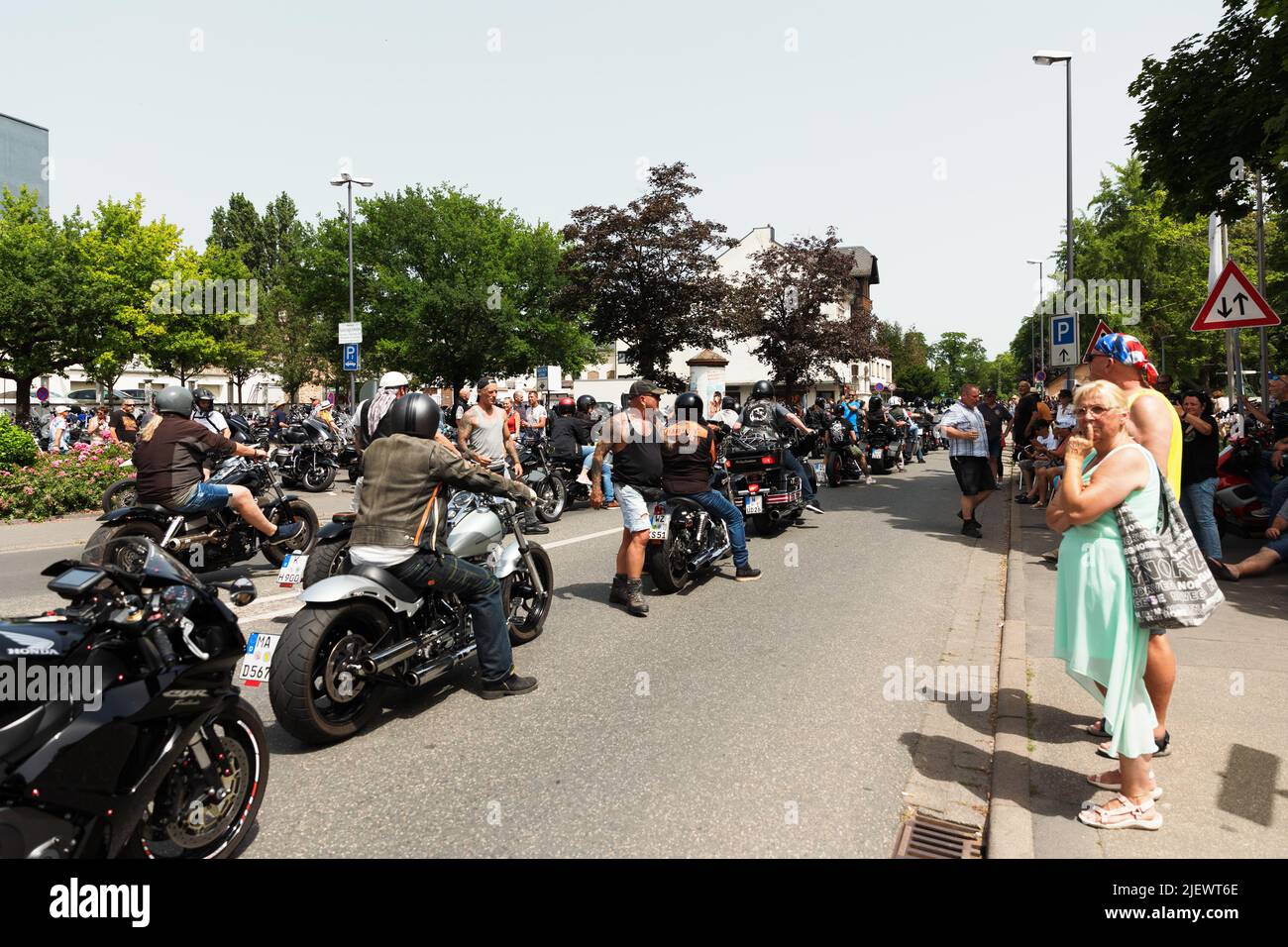 Magic Bikes Rudesheim, one of Europe's biggest Harley Davidson events ...