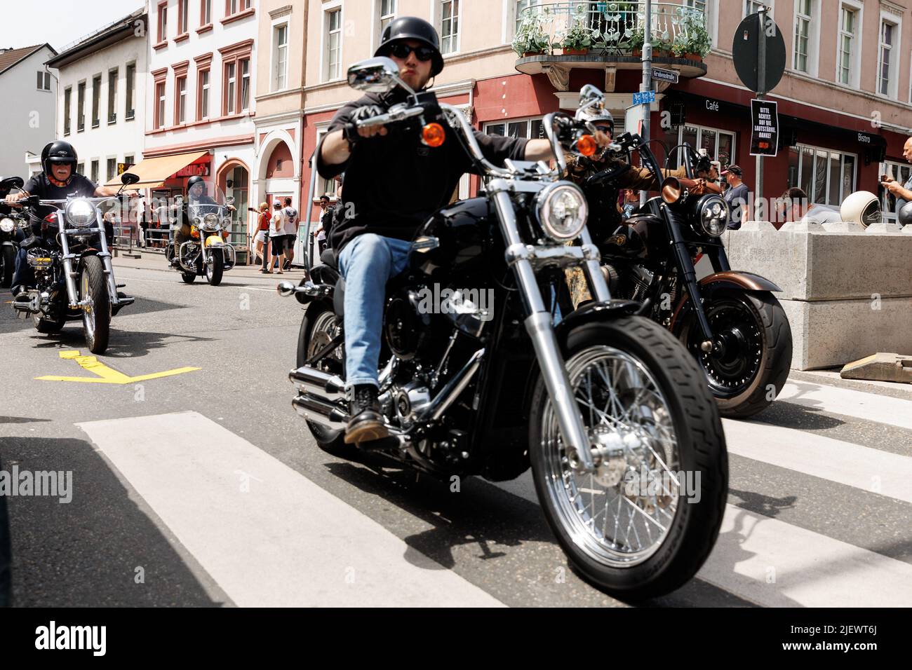 Magic Bikes Rudesheim, one of Europe's biggest Harley Davidson events ...