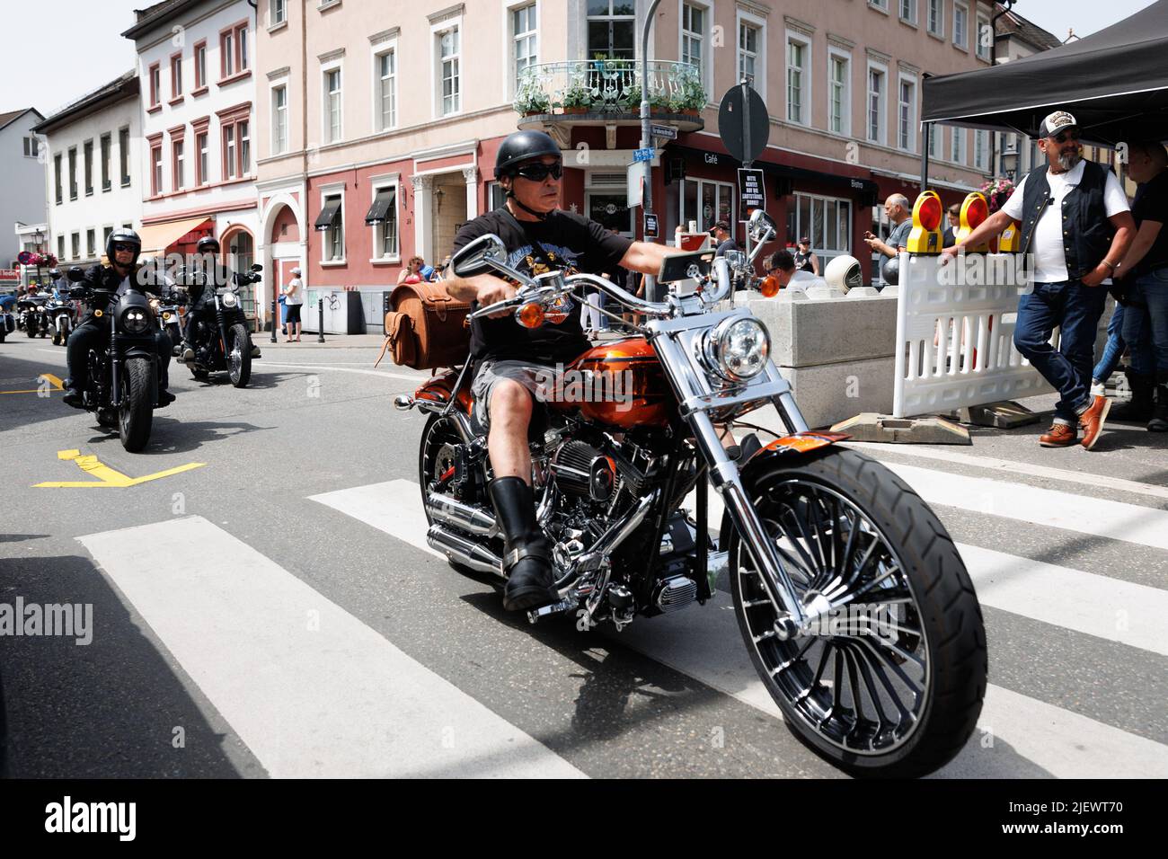 Magic Bikes Rudesheim, one of Europe's biggest Harley Davidson events ...