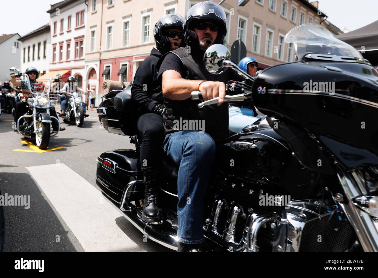 Magic Bikes Rudesheim, one of Europe's biggest Harley Davidson events ...