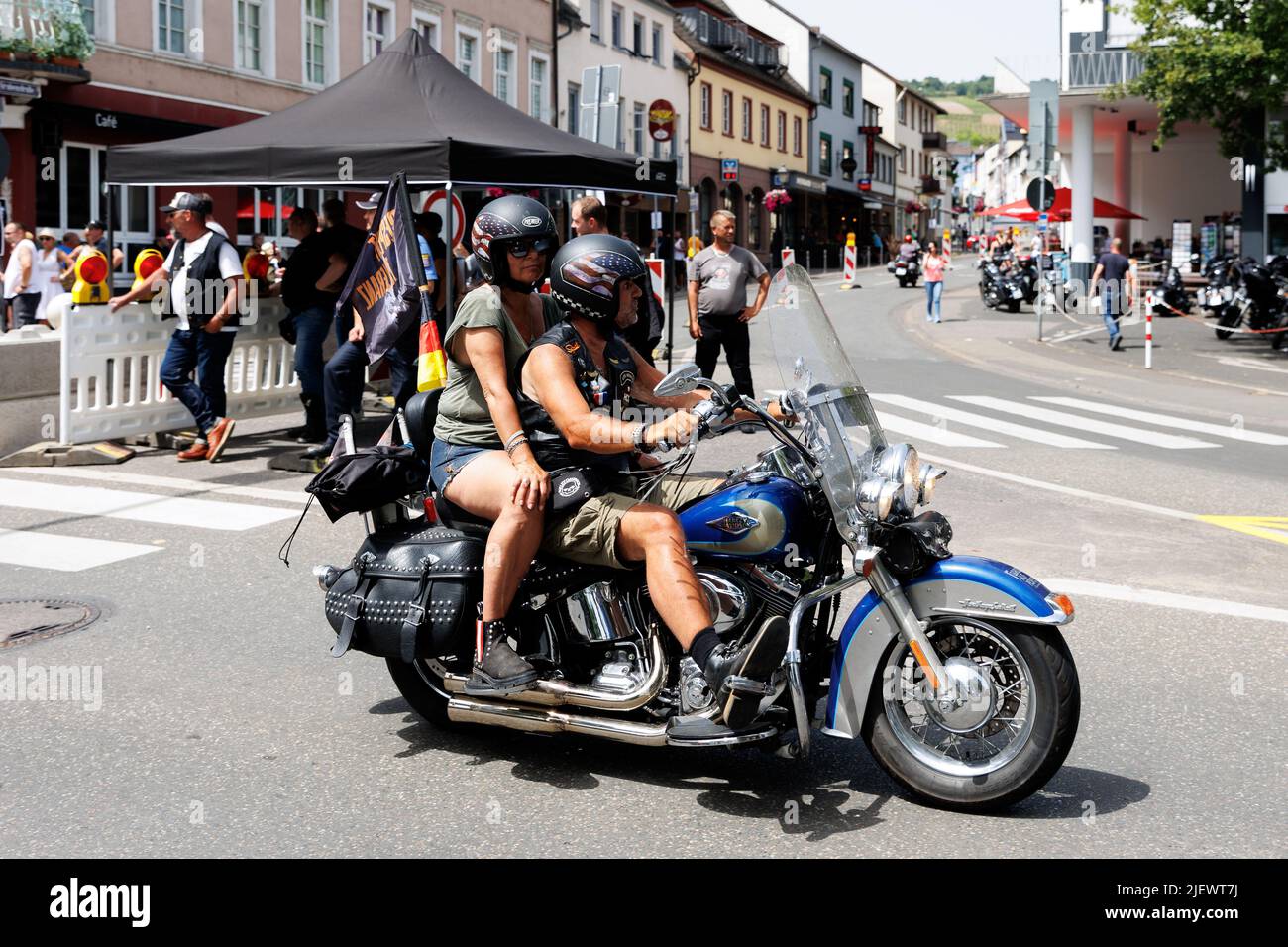 Magic Bikes Rudesheim, one of Europe's biggest Harley Davidson events ...