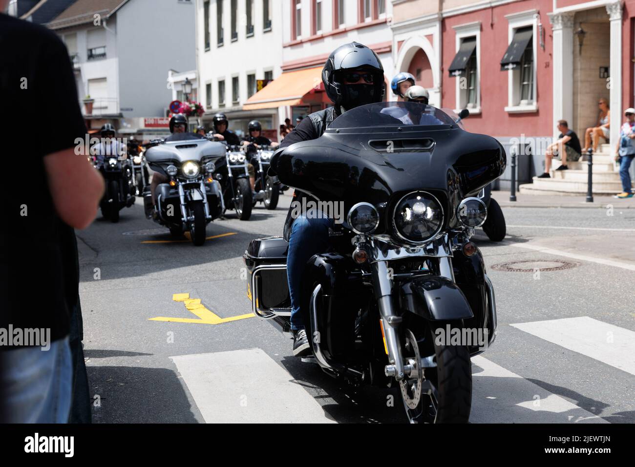 Magic Bikes Rudesheim, one of Europe's biggest Harley Davidson events ...