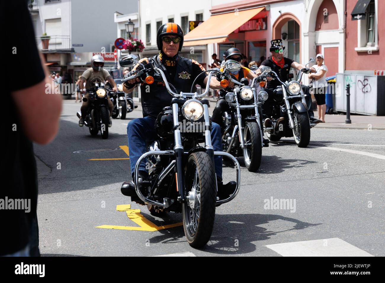 Magic Bikes Rudesheim, one of Europe's biggest Harley Davidson events ...