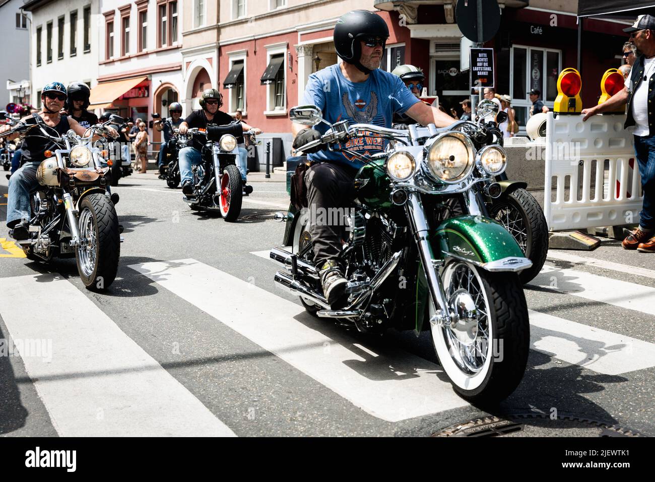 Magic Bikes Rudesheim, one of Europe's biggest Harley Davidson events ...