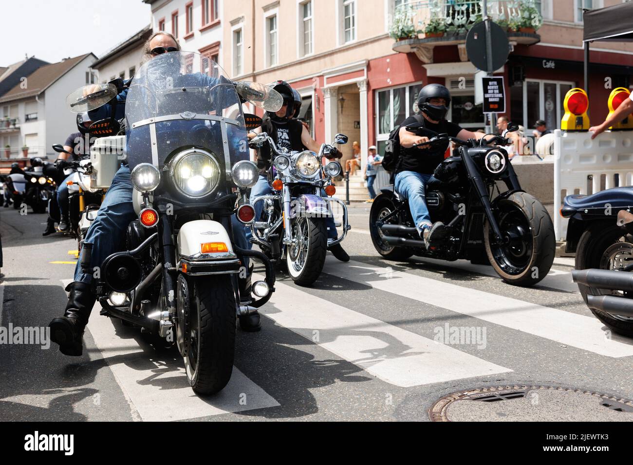 Magic Bikes Rudesheim, one of Europe's biggest Harley Davidson events ...