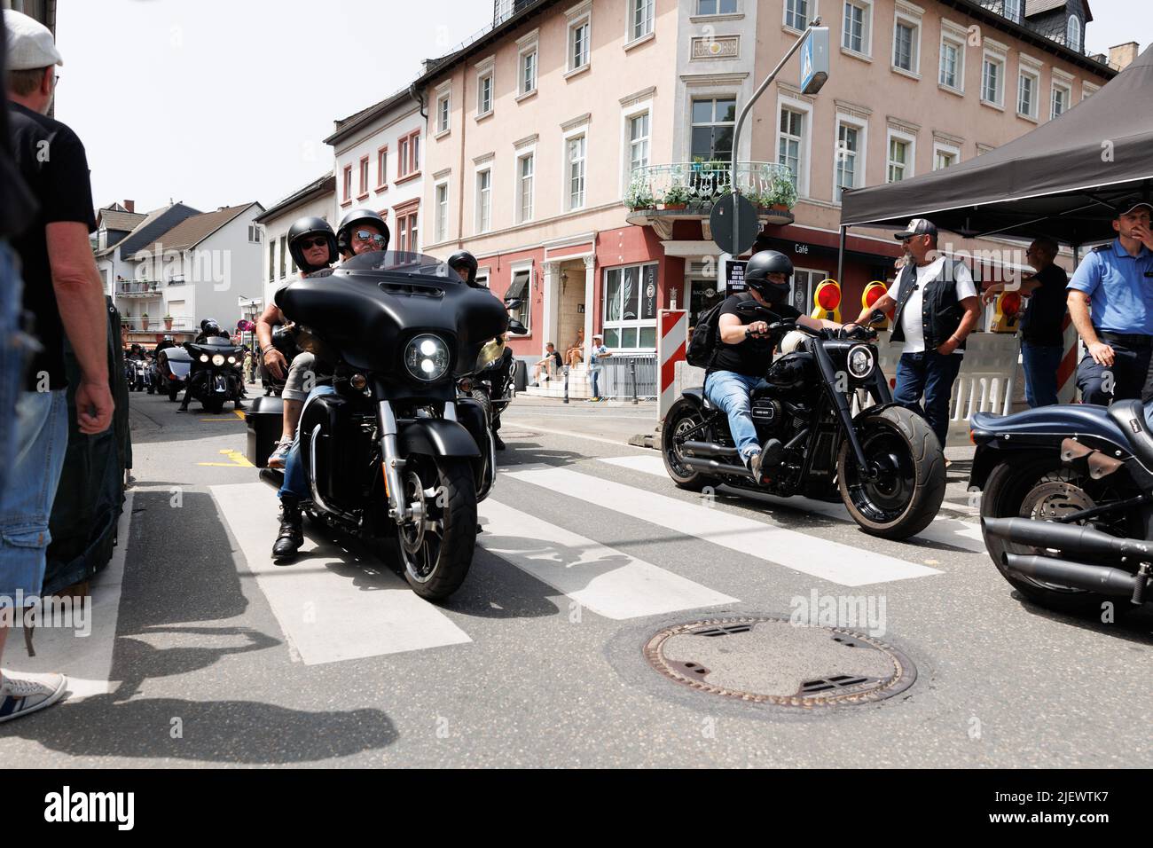 Magic Bikes Rudesheim, one of Europe's biggest Harley Davidson events ...