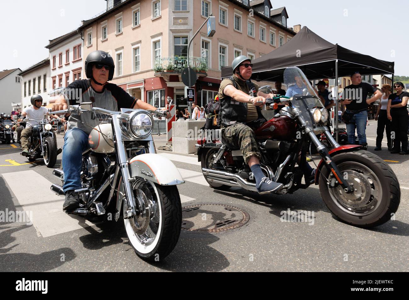 Magic Bikes Rudesheim, one of Europe's biggest Harley Davidson events ...