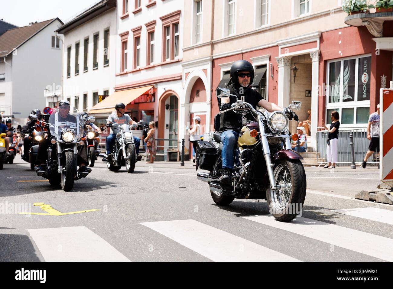 Magic Bikes Rudesheim, one of Europe's biggest Harley Davidson events ...