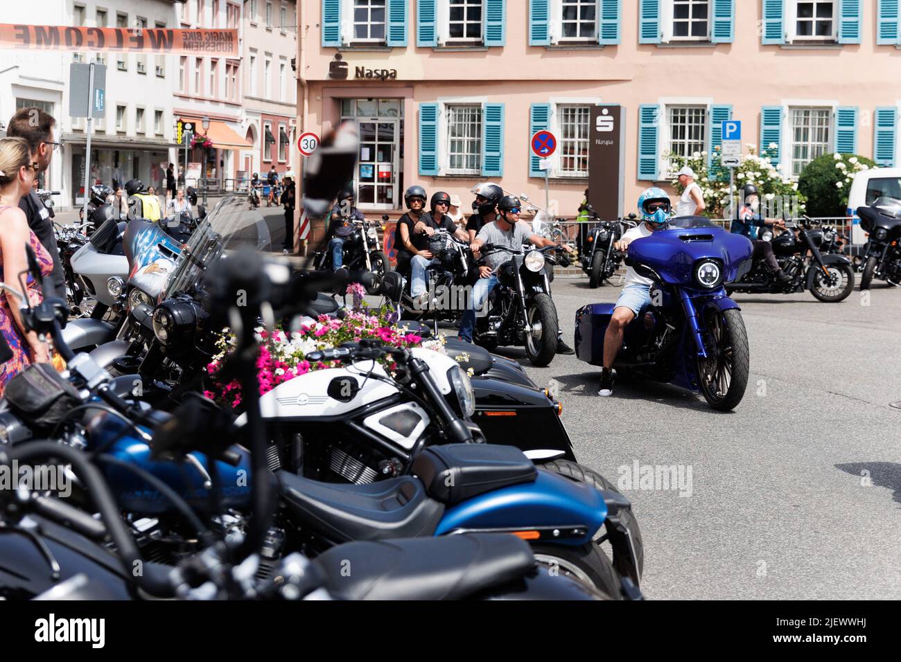 Magic Bikes Rudesheim, one of Europe's biggest Harley Davidson events ...
