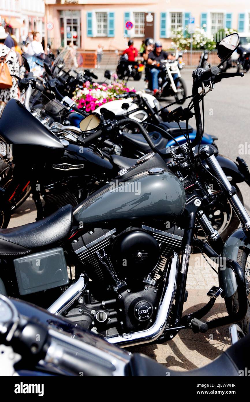 Magic Bikes Rudesheim, one of Europe's biggest Harley Davidson events ...