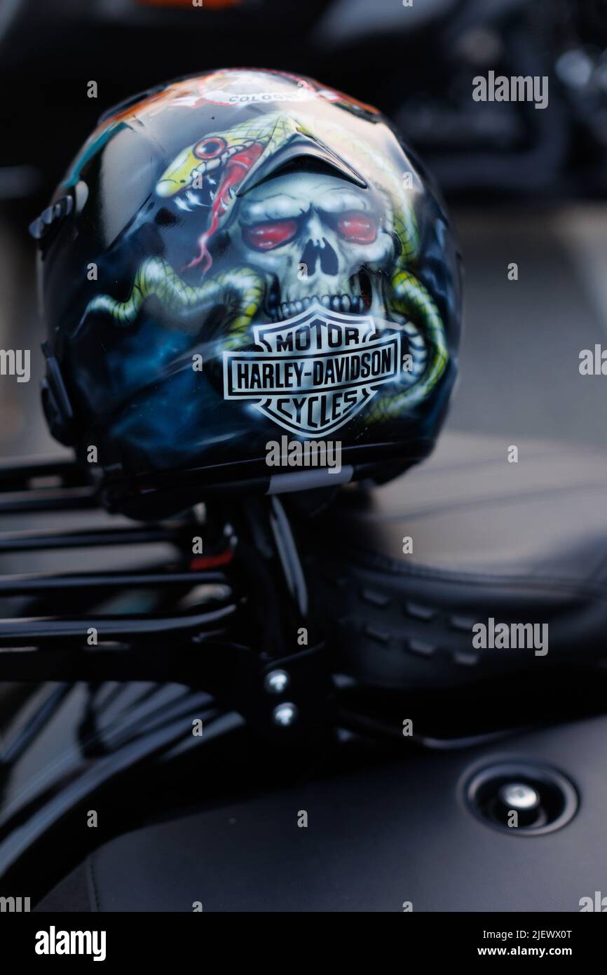 Magic Bikes Rudesheim, one of Europe's biggest Harley Davidson events ...