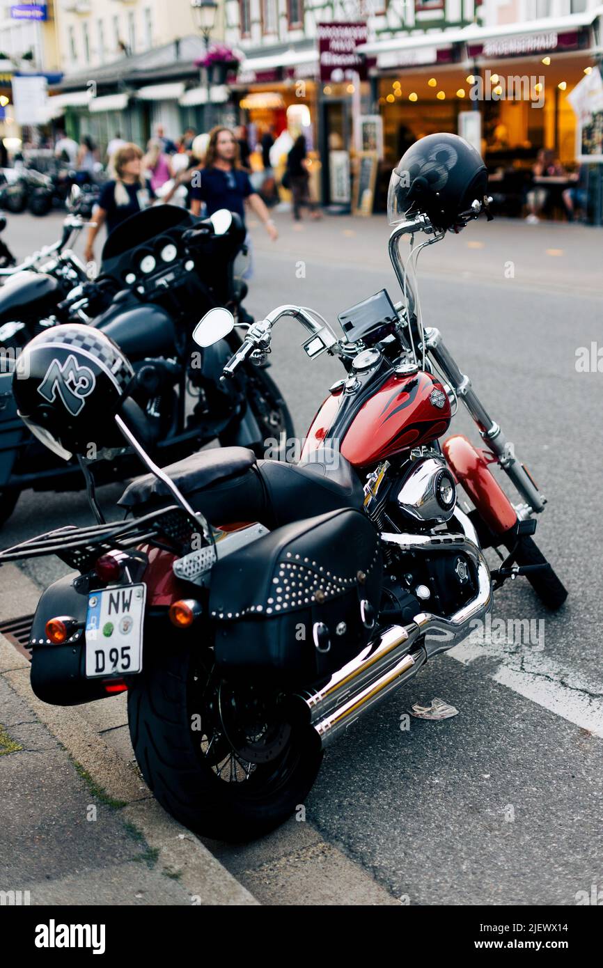 Magic Bikes Rudesheim, one of Europe's biggest Harley Davidson events ...