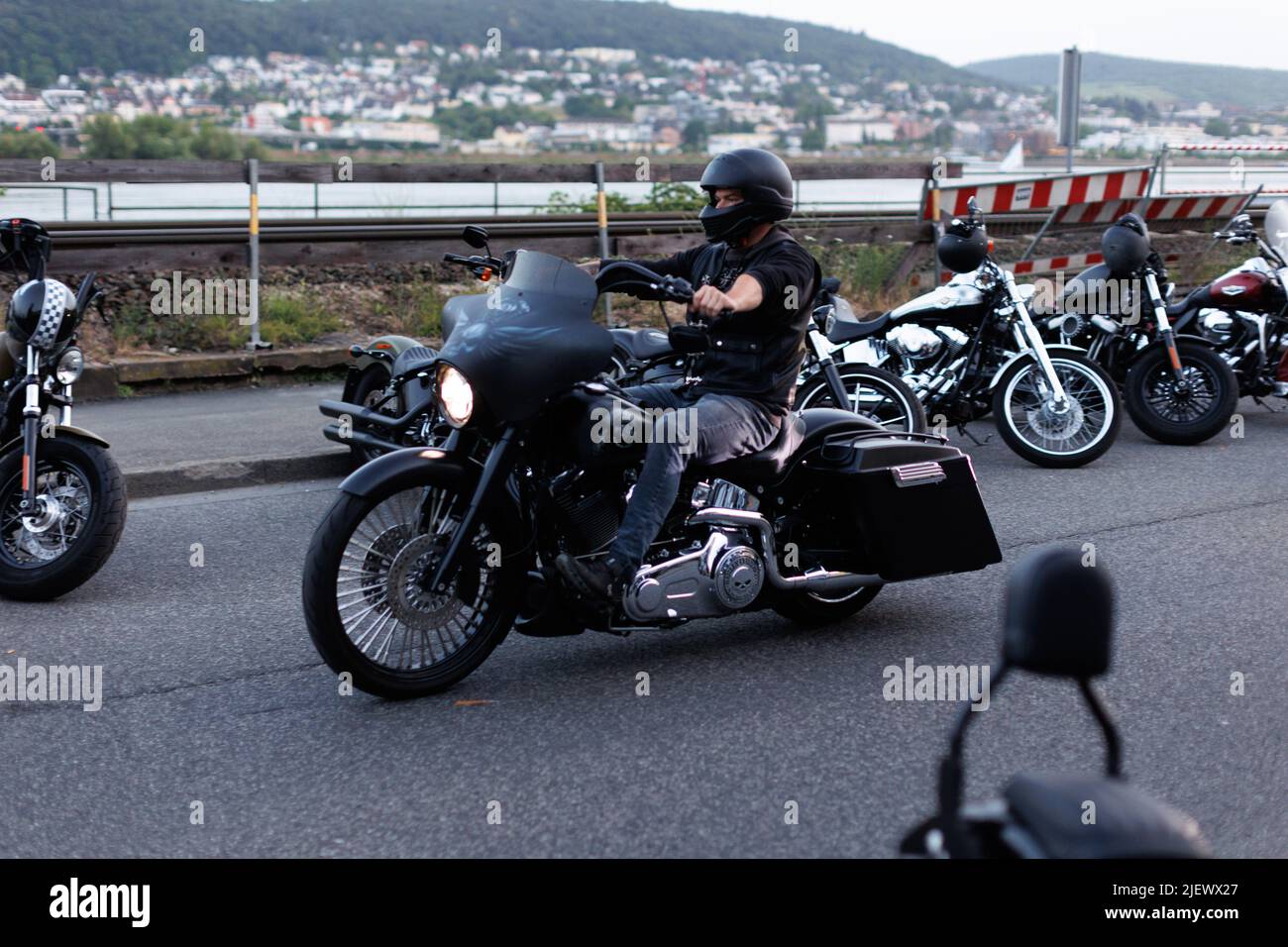 Magic Bikes Rudesheim, one of Europe's biggest Harley Davidson events ...